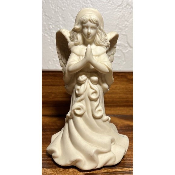 PartyLite | Accents | Partylite Angel Of Light Bisque Taper Candle ...